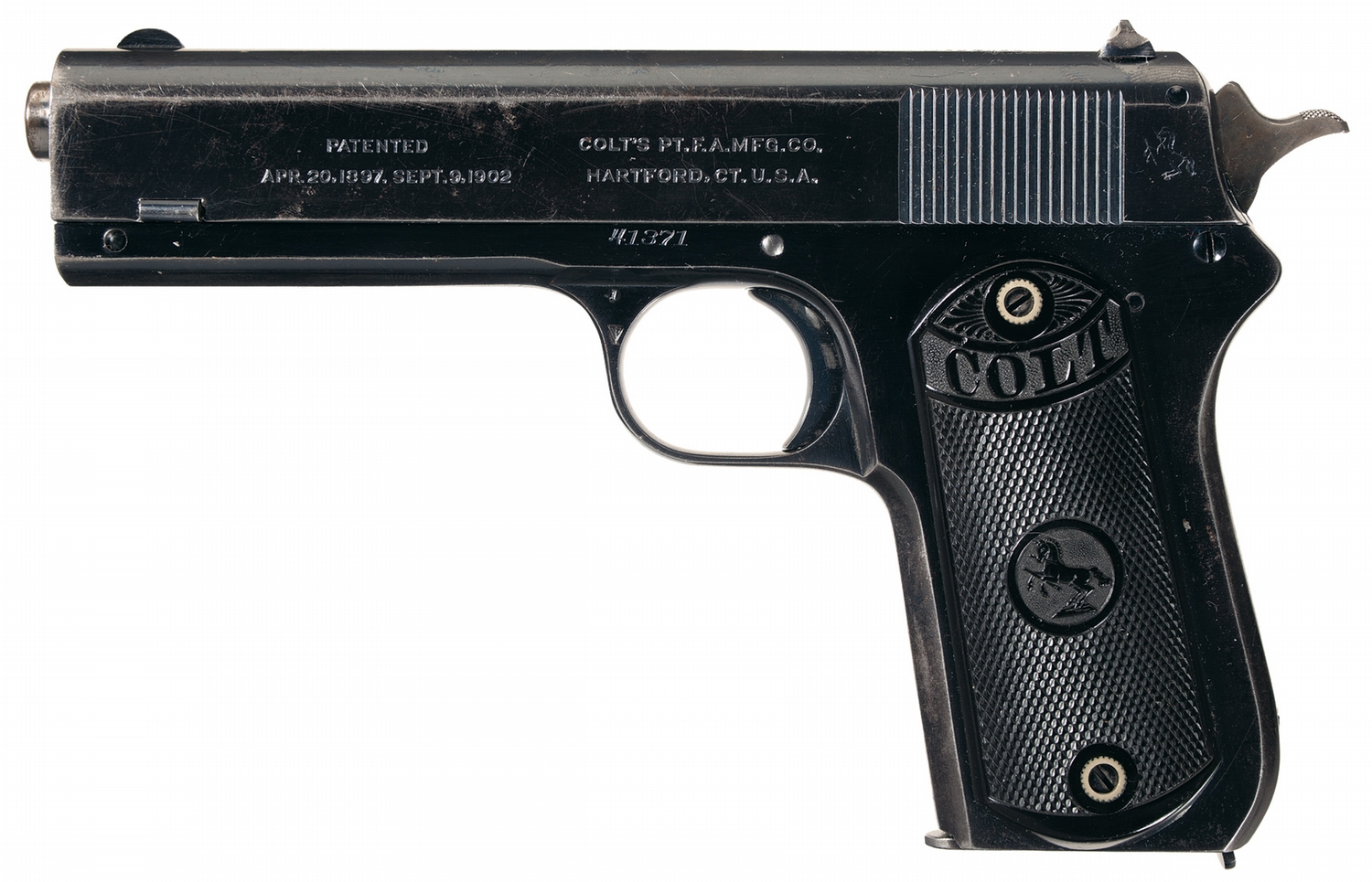 Colt Model 1903 Pocket Hammer Semi-Automatic Pistol