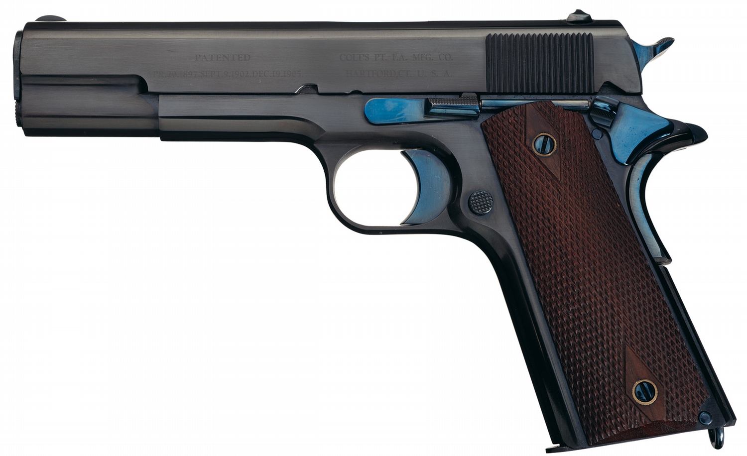 Desirable Copy of the Ultra-Rare Colt Model 1910 Semi-Automatic Test Pistol