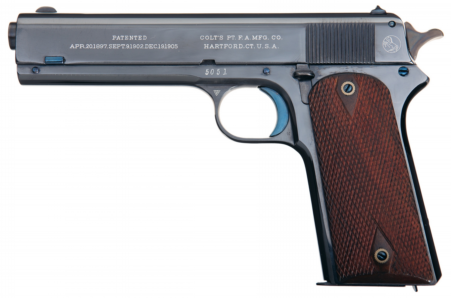 Scarce Colt Model 1905 Semi-Automatic Pistol