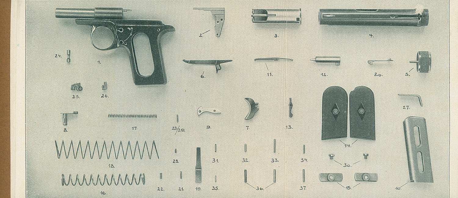 Unique Prototype Sauer Model 1930 Semi-Automatic Pistol, in Rare ...