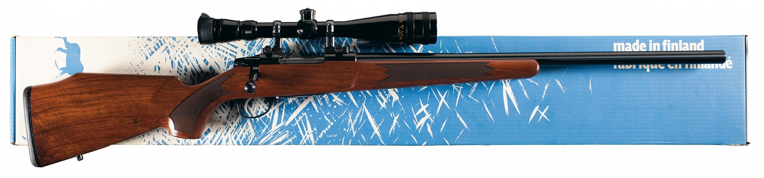 Sako Deluxe Model M591 Varmint Heavy Barrel Bolt Action Rifle with ...