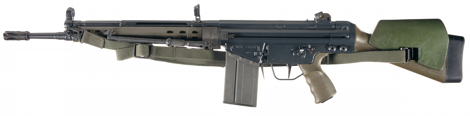 Heckler & Koch HK91 Semi-Automatic Rifle with Accessories