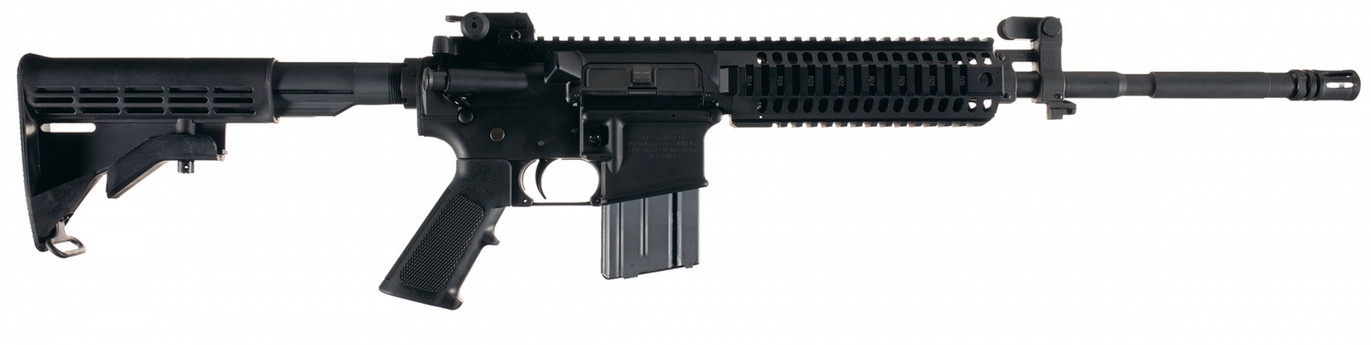 Colt M4 Law Enforcement Semi-Automatic Carbine, with Monolithic Quad ...