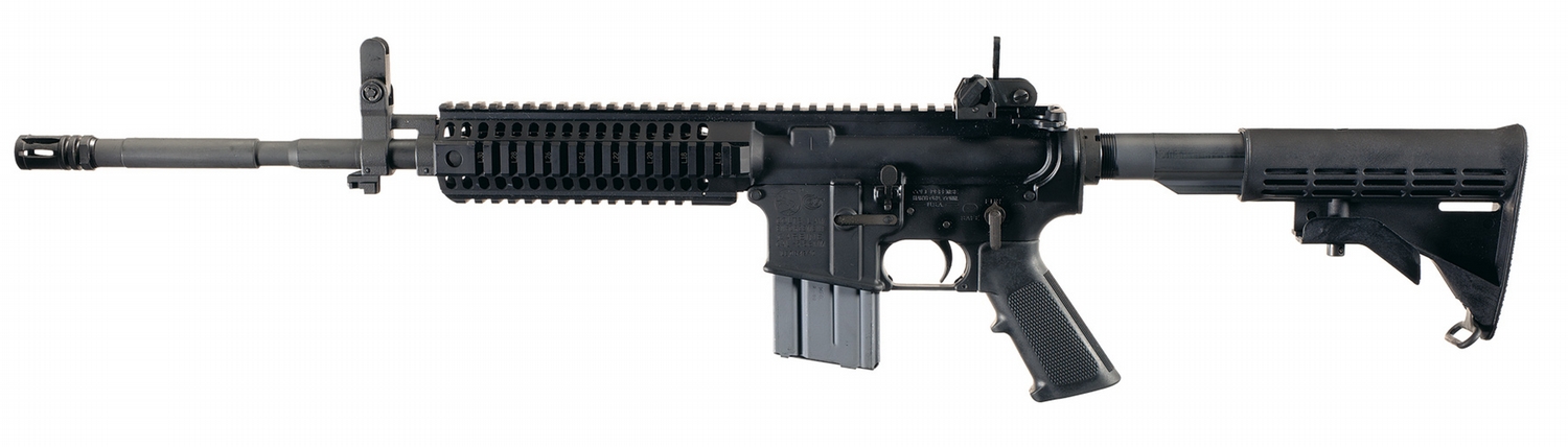 Colt M4 Law Enforcement Semi-Automatic Carbine, with Monolithic Quad ...