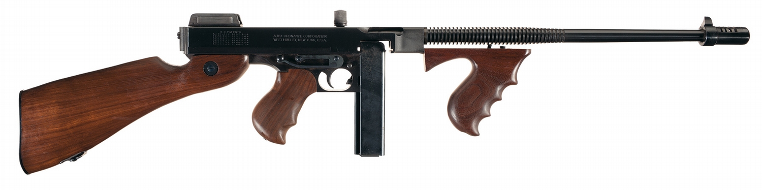 Auto-Ordnance Thompson Model 1927A1 Semi-Automatic Carbine with Box and ...