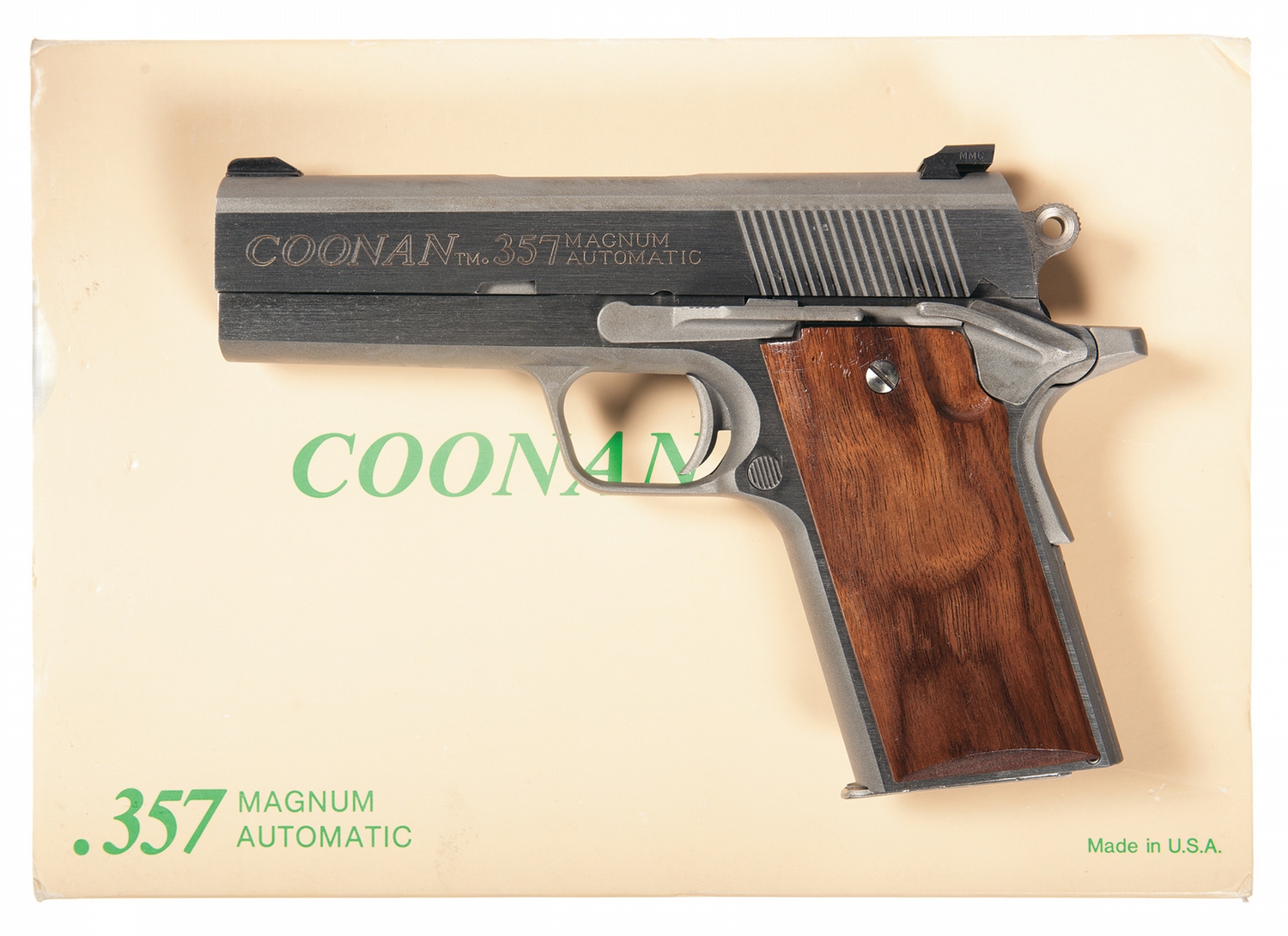 Coonan Compact Semi-Automatic Pistol with Box