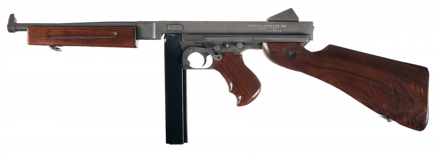 Fully Automatic, Auto Ordnance Corp. Model 1A1 Submachine Gun