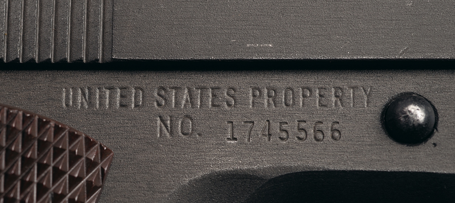 U.S. World War II Remington Rand Model 1911A1 Semi-Automatic Pistol