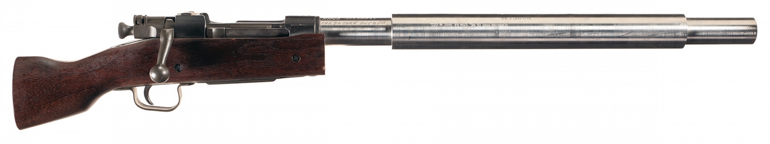 Rare U.S. Remington M1903 Mann Accuracy Device Chambered in .30 Caliber ...