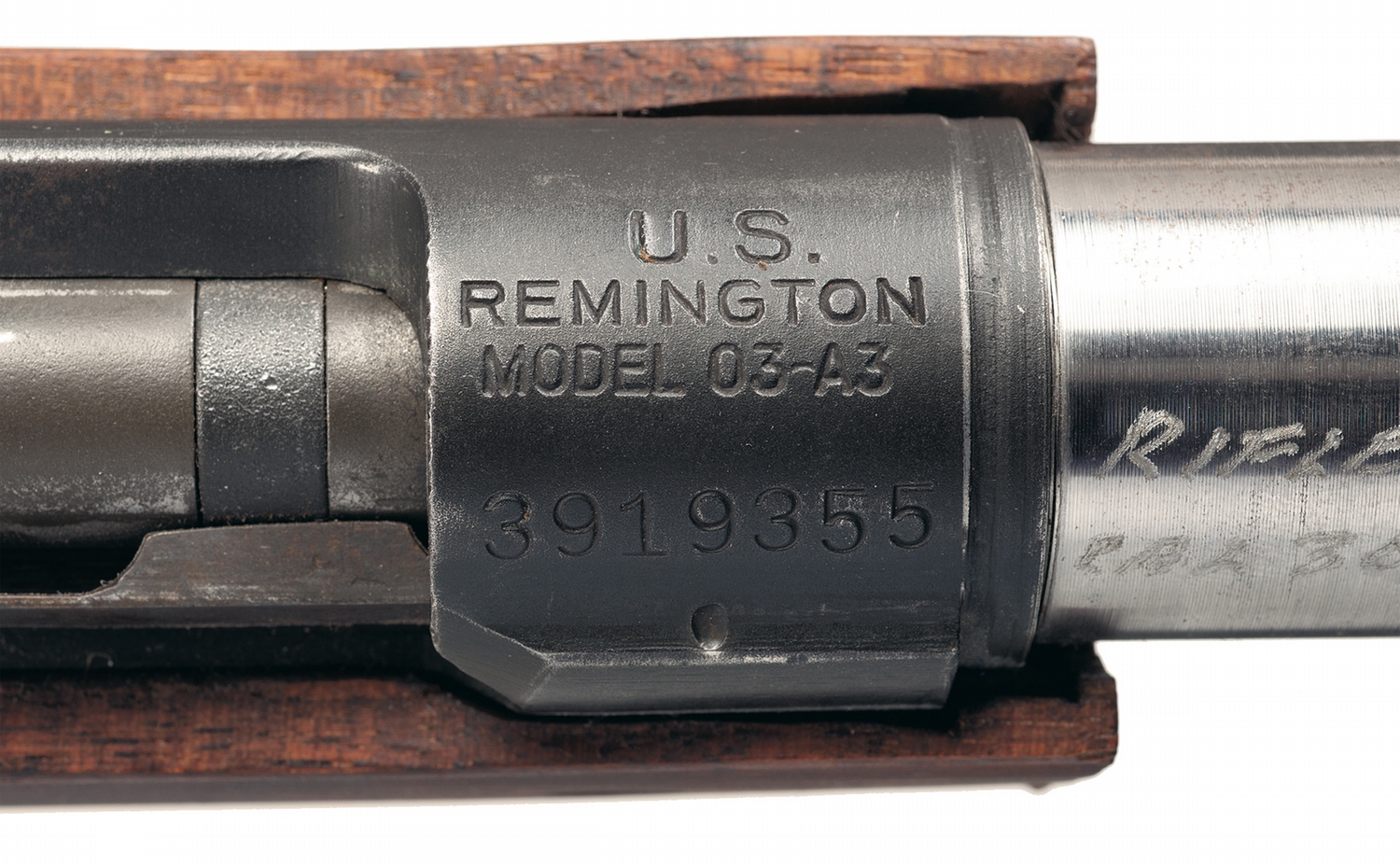 Rare U.S. Remington M1903 Mann Accuracy Device Chambered in .30 Caliber ...