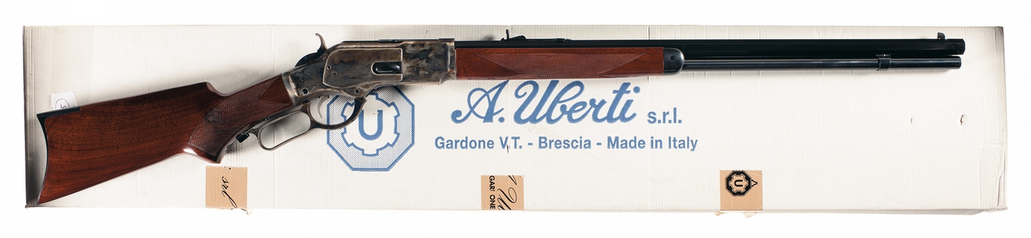 Uberti Model 1873 Reproduction Lever Action Rifle with Box