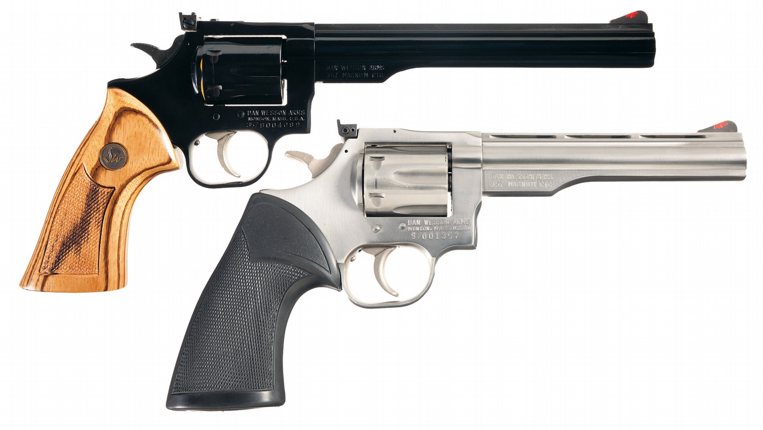 Two Dan Wesson Revolver Pistol Packs -A) Dan Wesson Model 15 Pistol ...