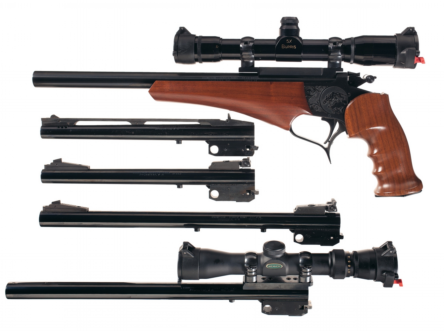 Thompson Center Arms Super 14 Single Shot Pistol with Case and Extra ...