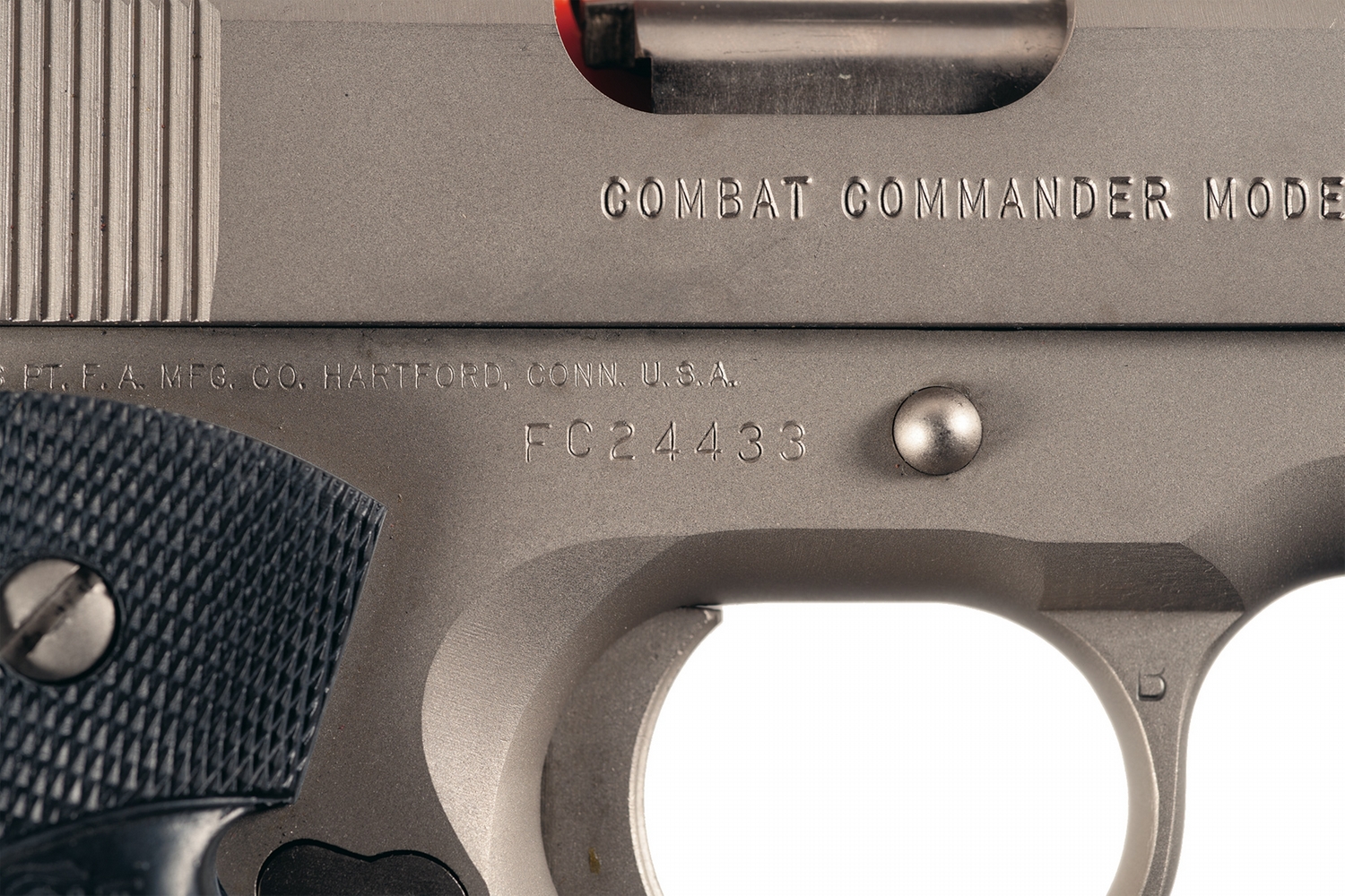 Two Consecutively Numbered Boxed Colt Combat Commander Semi-Automatic ...