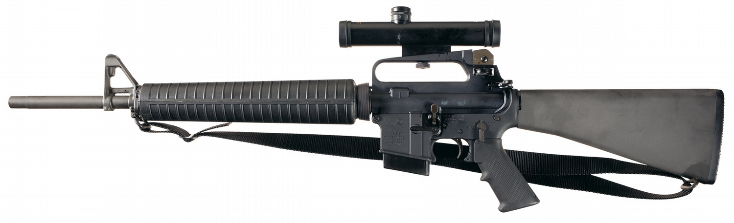 Colt AR-15 Match Target Semi-Automatic Rifle with Scope and Box