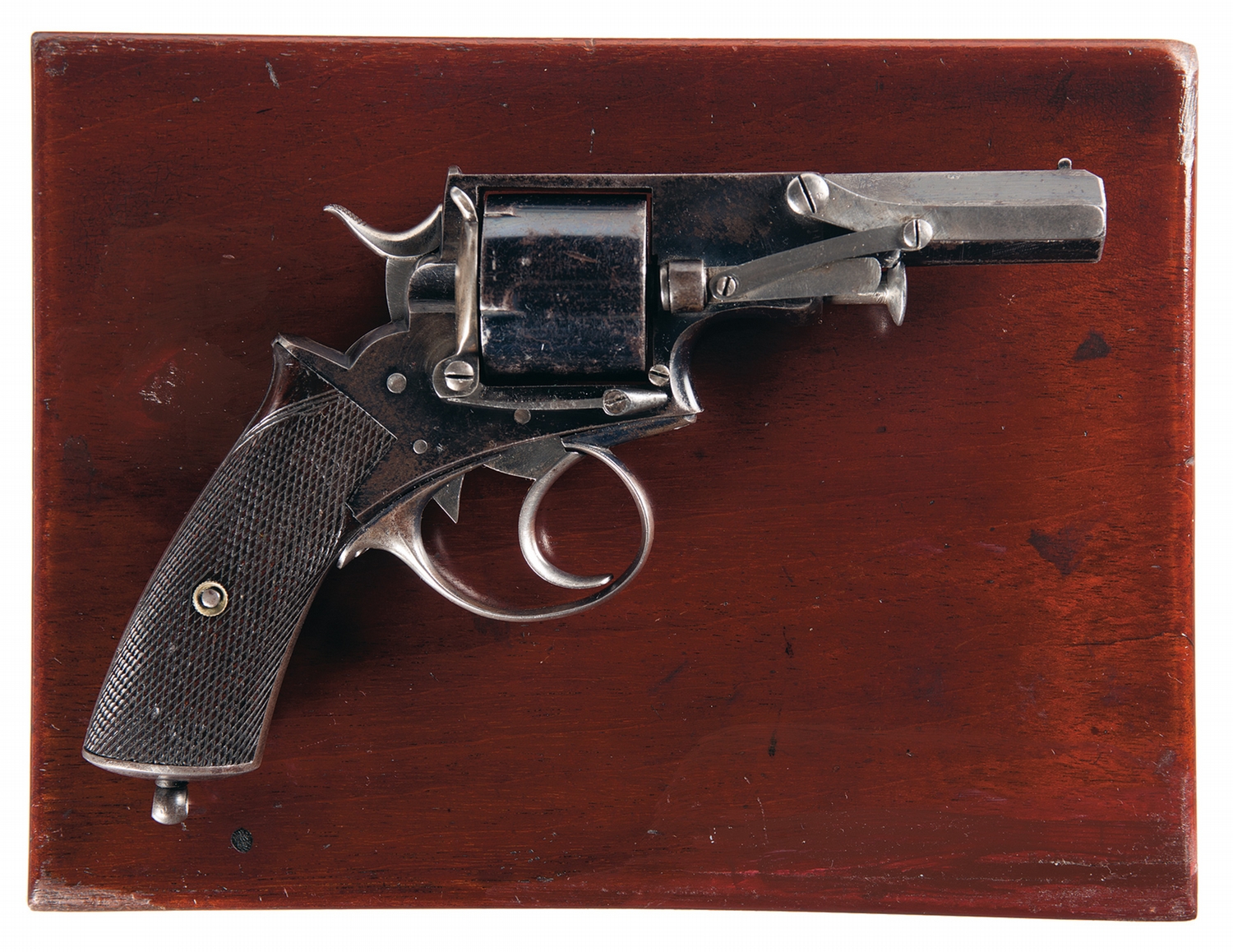 Cased British Proofed Double Action Revolver