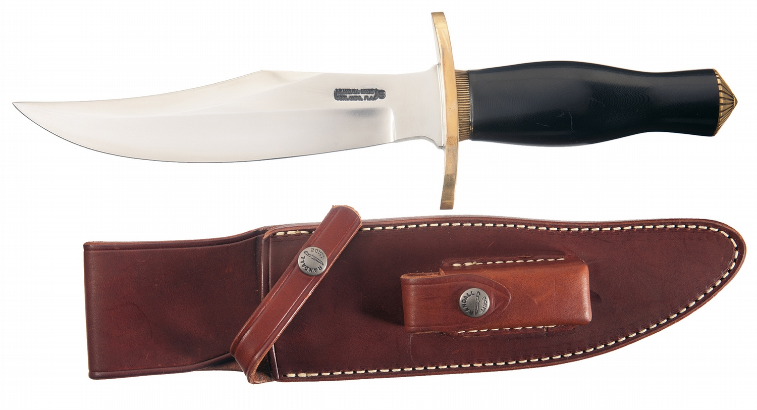 Randall Model 12-8 Bear Bowie with Sheath and Special Order Features