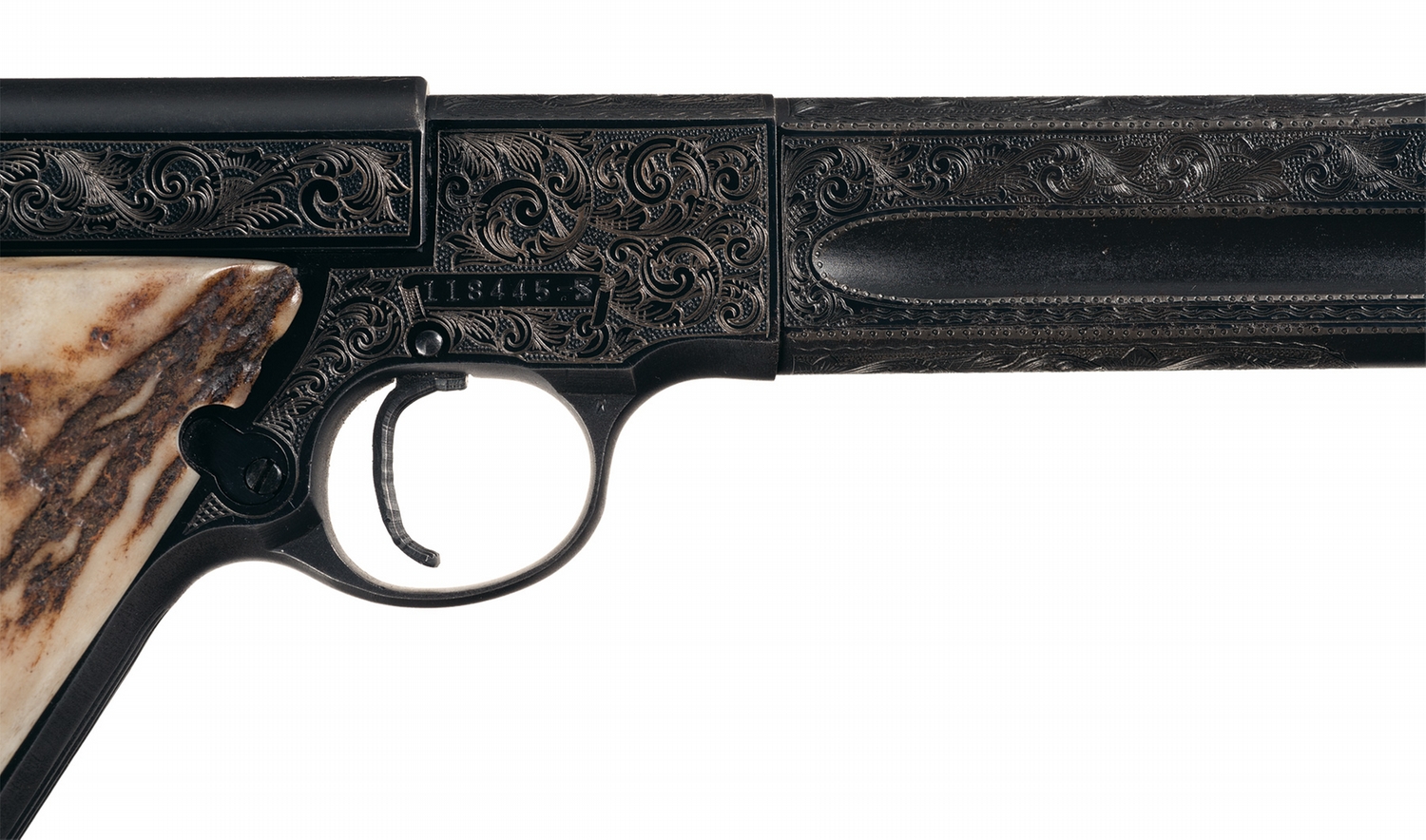 Custom Engraved Colt Second Series Woodsman Match Target Semi-Automatic ...