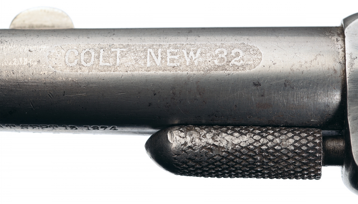 Two Colt New Line Revolvers -A) Colt New Line 32 Caliber Etched Panel ...