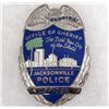JACKSONVILLE FLORIDA POLICE OFFICER LAW BADGE