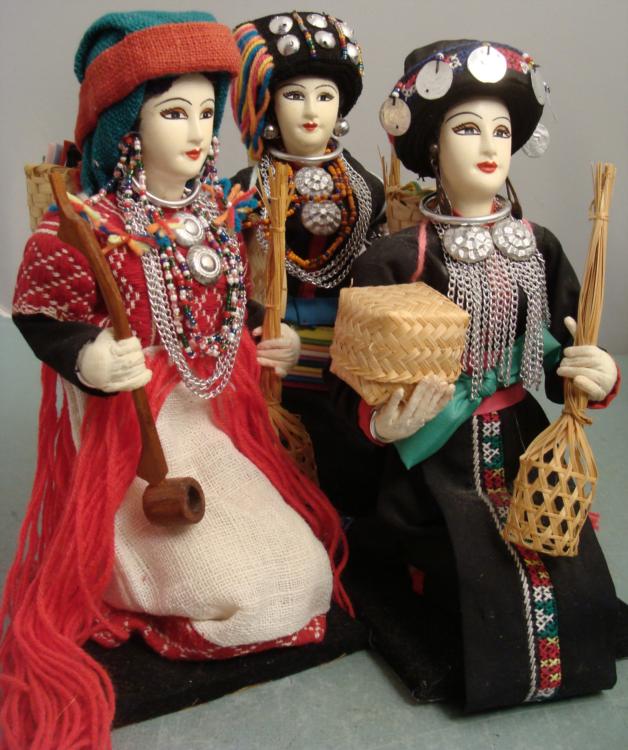 8 Traditional Thai Dolls House of Handicrafts Handmade