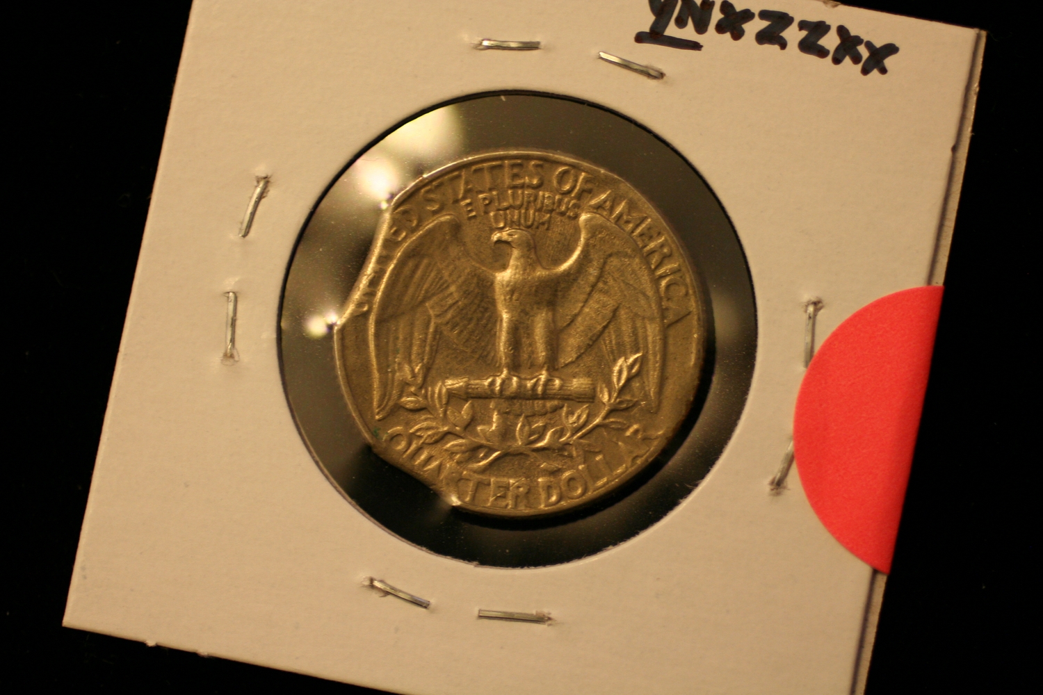 1966 Washington Quarter Mint Error (Double Clip)