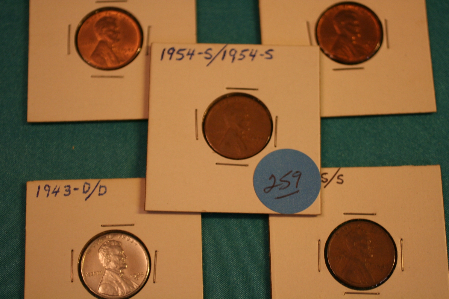 5 Error Pennies (Ref: Cherry Pickers Guide)