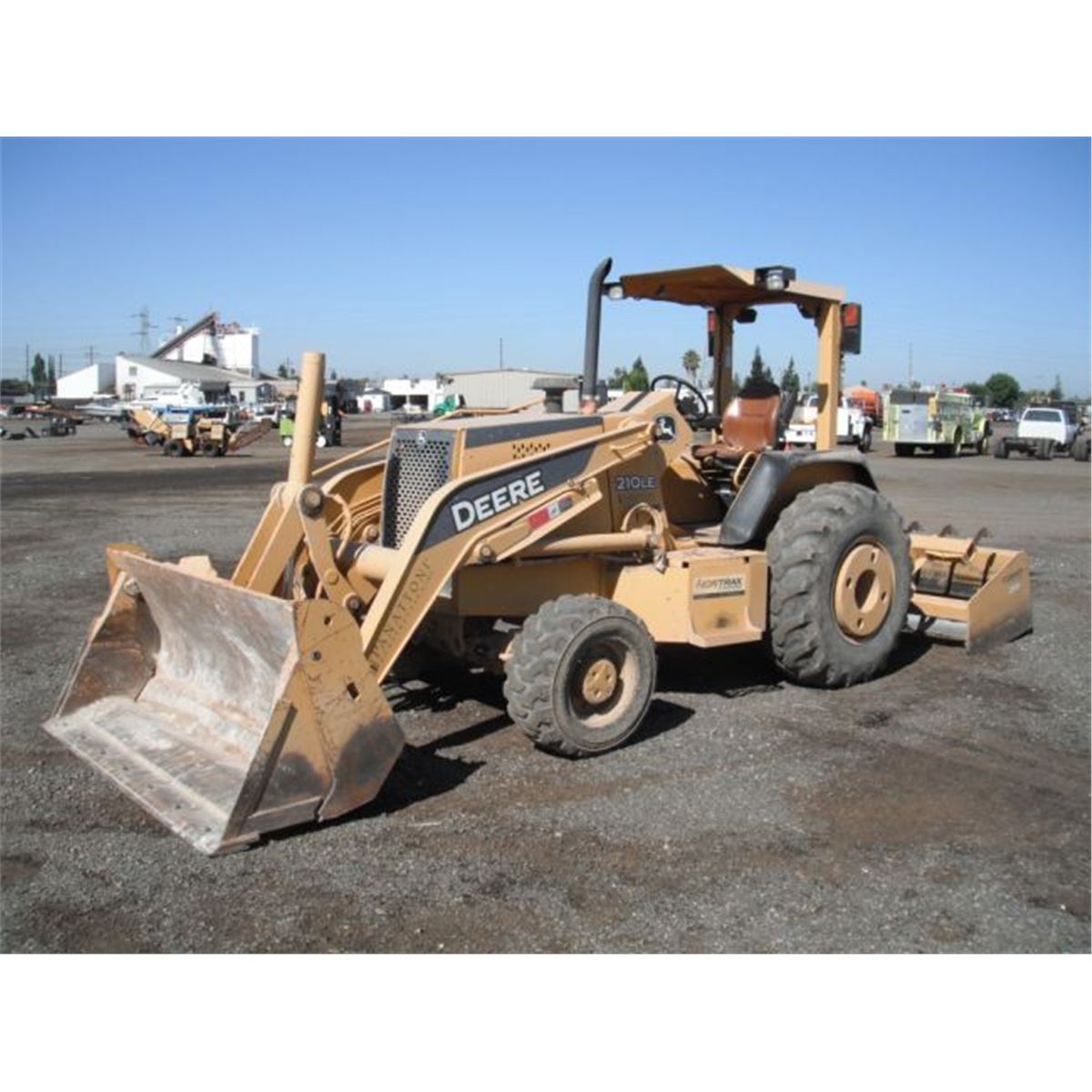 2005 John Deere 210LE 4x4 Skip Loader