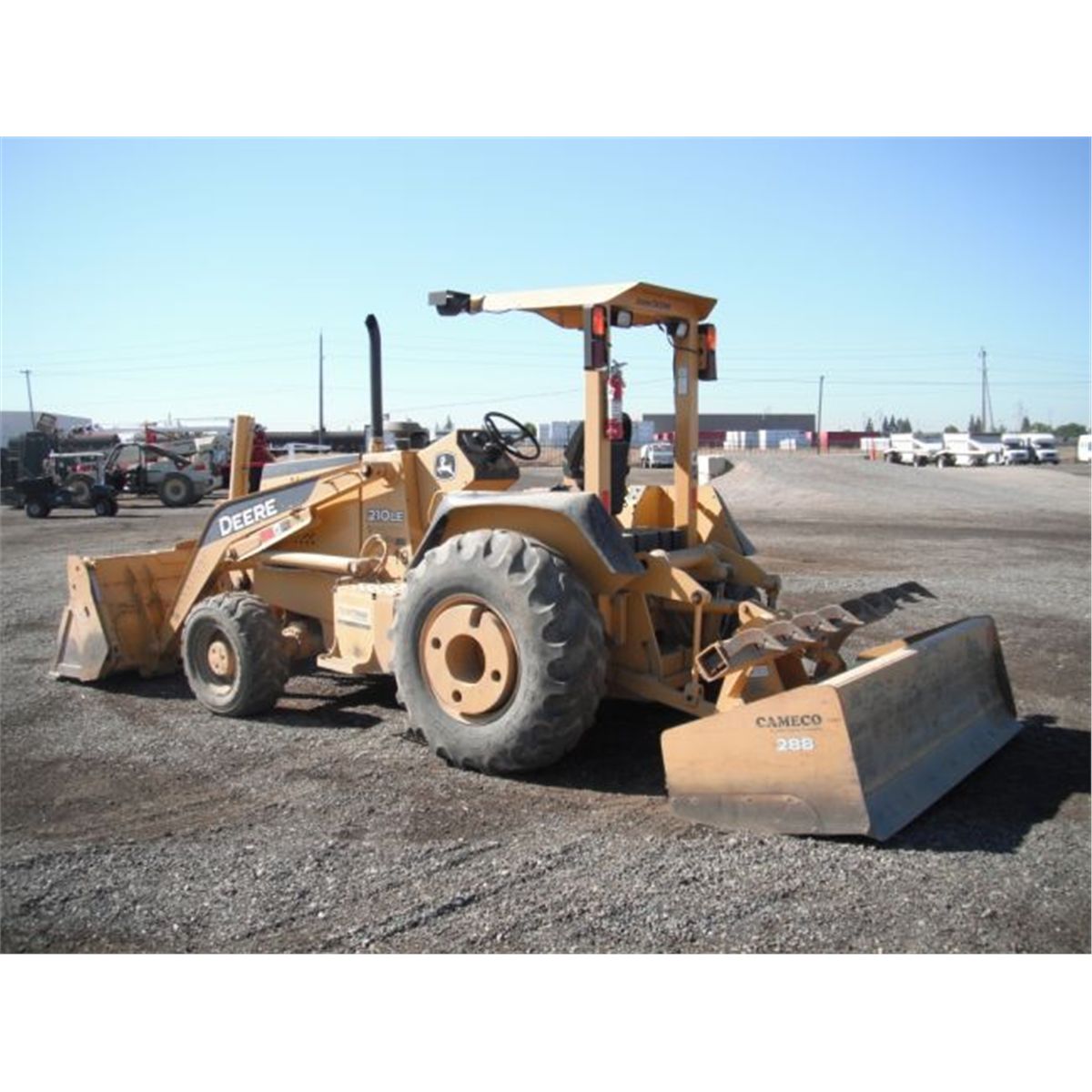 2005 John Deere 210LE 4x4 Skip Loader
