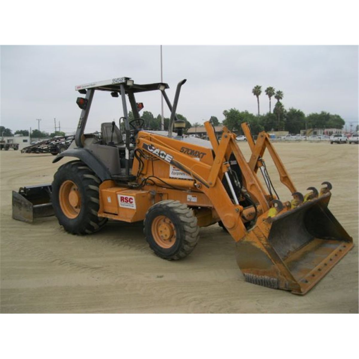 2005 Case 570MXT 4x4 Skip Loader