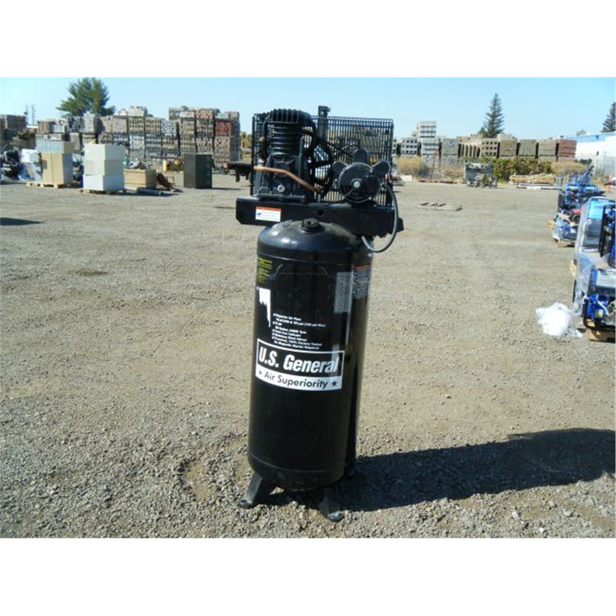 US General 60-Gallon Vertical Compressor