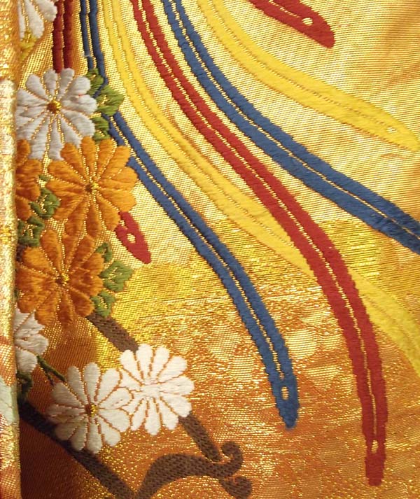 Japanese Man's Ceremonial Kimono & Hanger