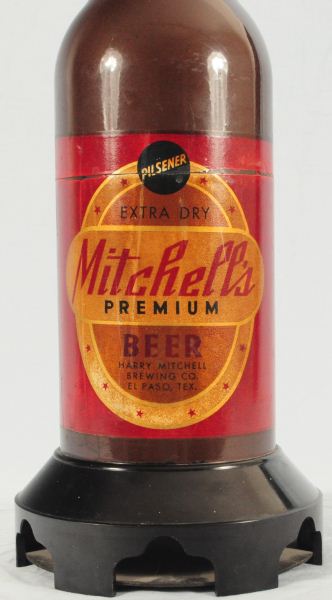 Mitchells Beer Bottle Advertising Radio El Paso TX