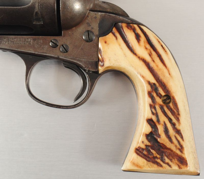 Colt Bisley .38 Stag Grips FFL