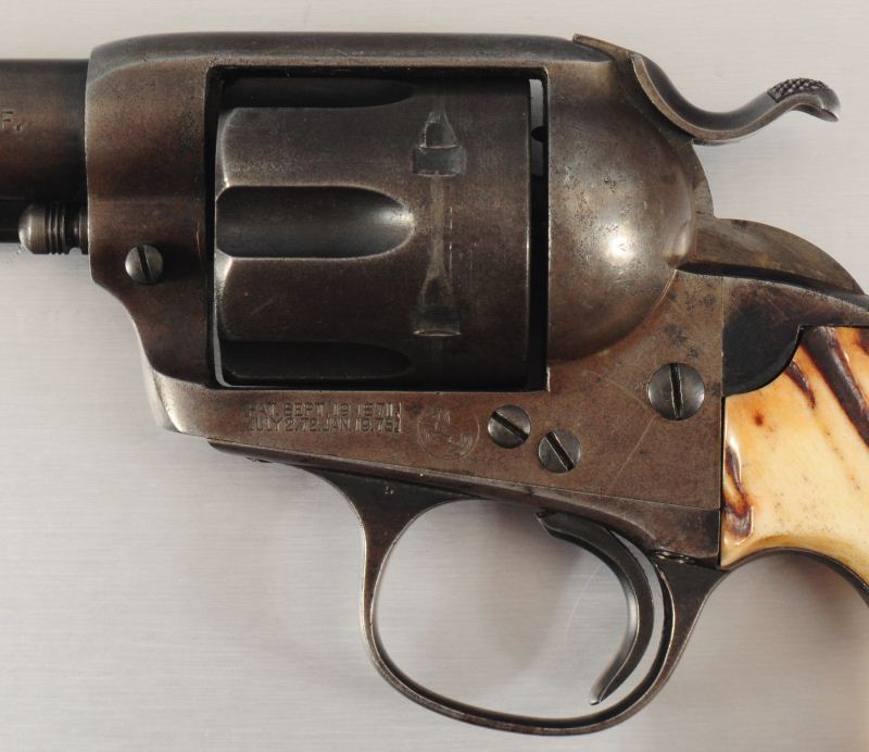 Colt Bisley .38 Stag Grips FFL