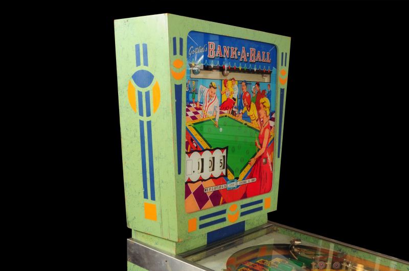 1965 Gottlieb Bank-A-Ball Pinball Machine