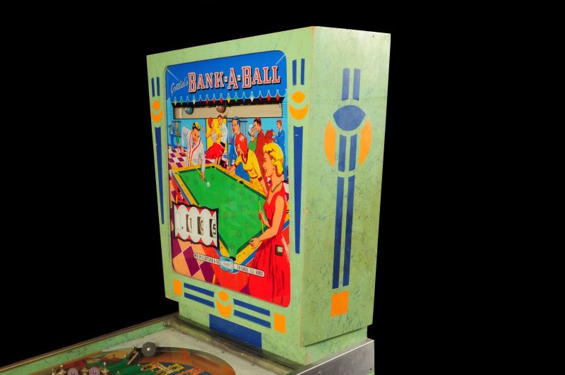 1965 Gottlieb Bank-A-Ball Pinball Machine
