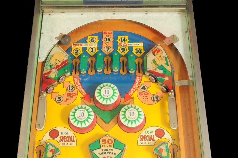 1965 Gottlieb Bank-A-Ball Pinball Machine