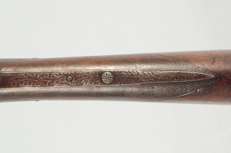 JA Rowntree Double Barrel Percussion Coach Shotgun