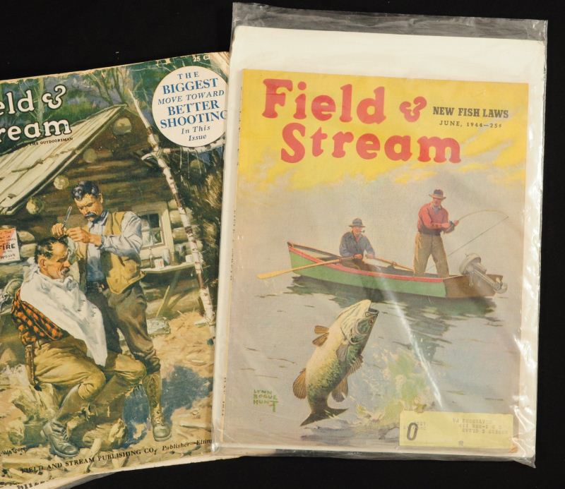 5 Vintage Field & Stream & Outdoor Life Magazines 5 Vintage Field & Stream & Outdoor Life Magazines
