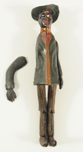 Strauss Alabama Coon Jigger Tin Toy