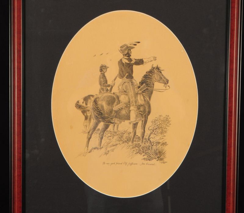 Texas Artist Jose Cisneros Buffalo Soldier Print