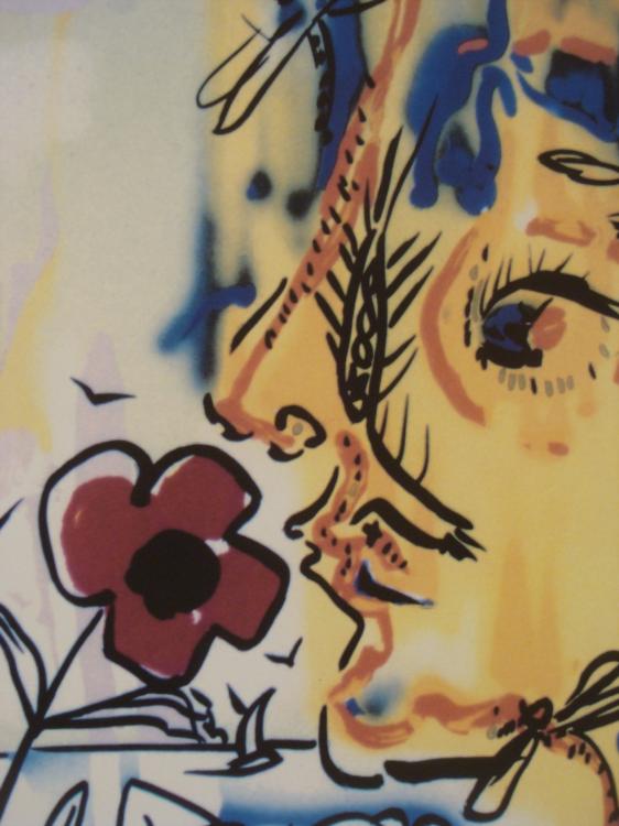 Salvador Dali : Vanishing Face Surrealistic Art Print