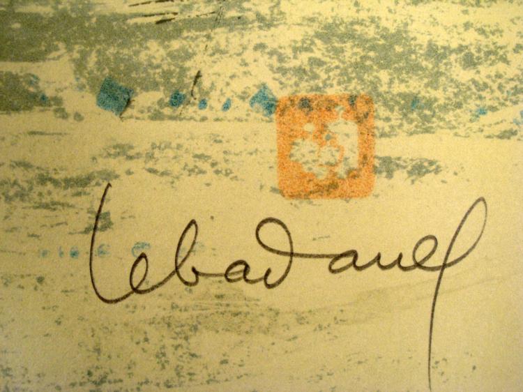 Hoi Lebadang Signed Art Print 1983 Circle Gallery