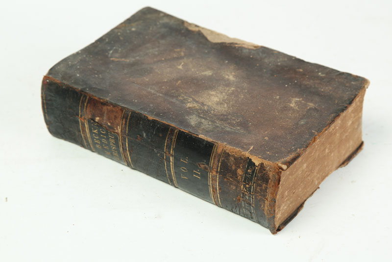 TWO ANTIQUE MEDICAL BOOKS two-antique-medical-books