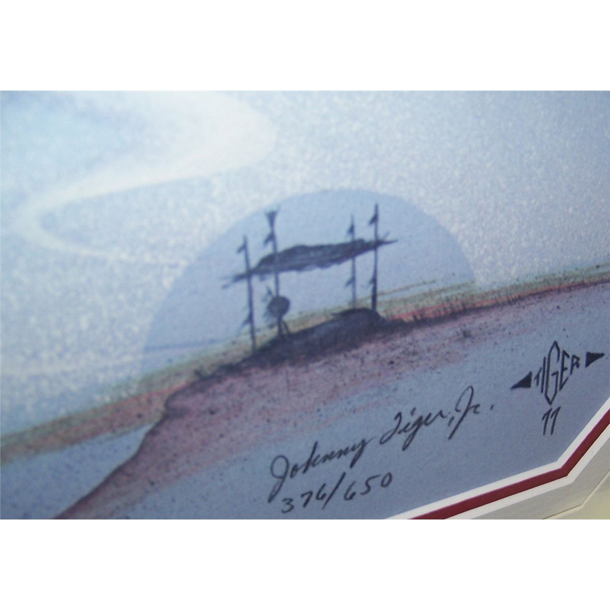 "Indian Firing Arrow" by Johnny Tiger Jr.