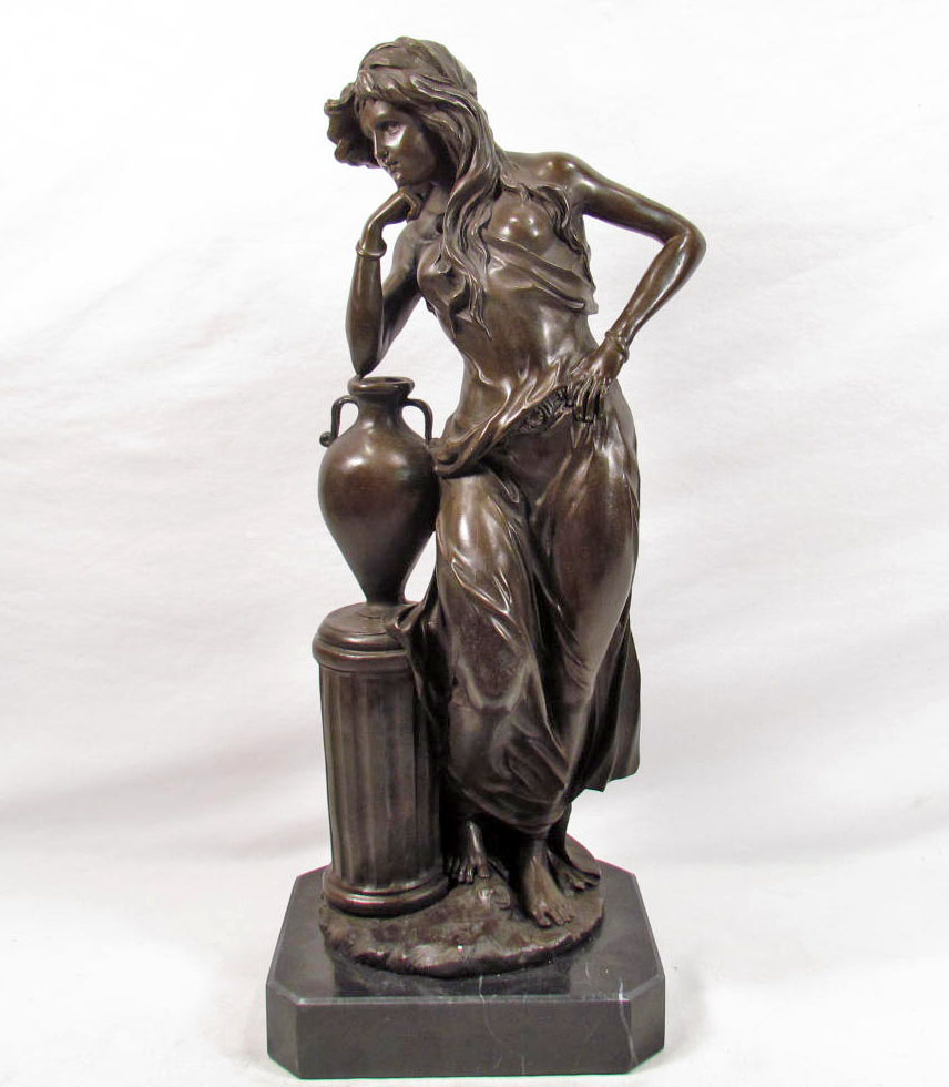 ATHENA GREEK GODDESS BRONZE SCULPTURE AFTER RUBIN