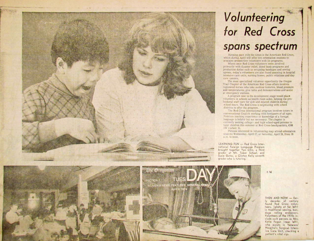 1974 "THE OREGONIAN" NEWSPAPER - HANK AARON