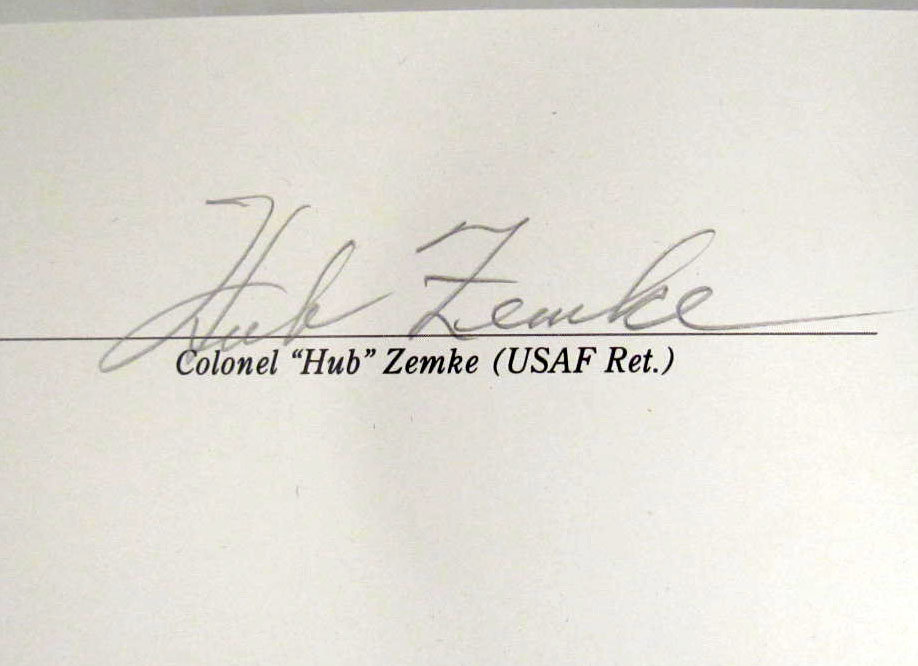 LOT OF GERMAN NAZI ACES SIGNATURES