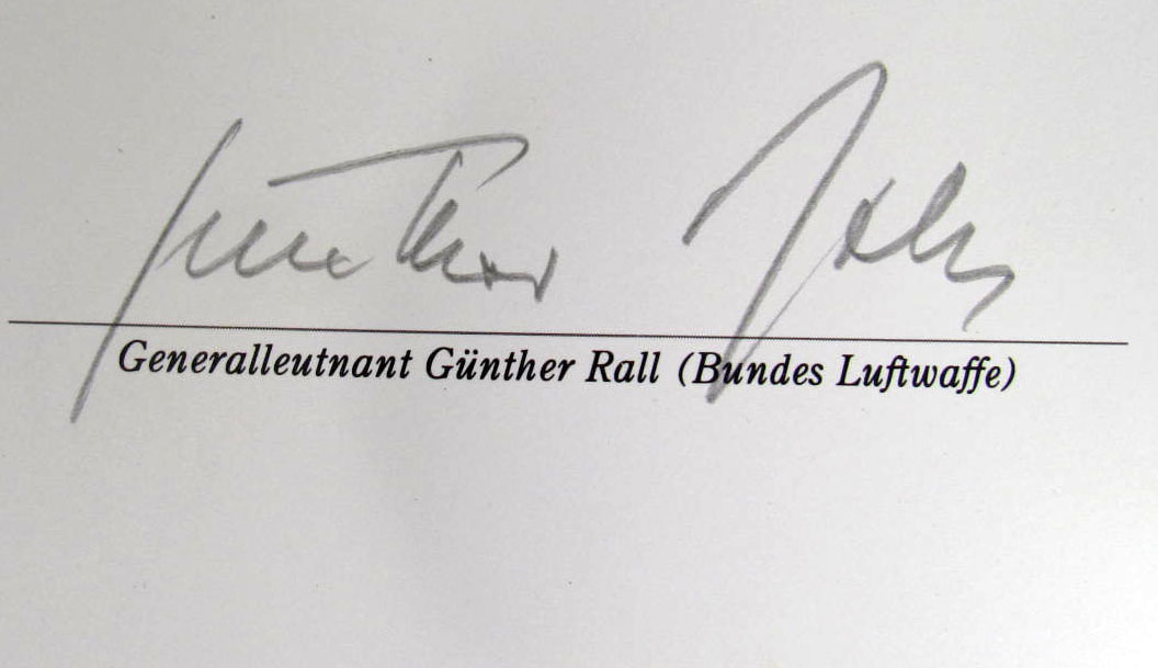 LOT OF GERMAN NAZI ACES SIGNATURES